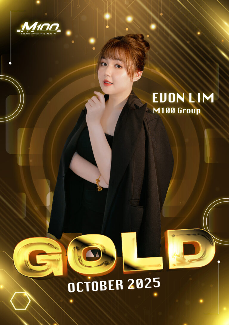 Gold: Evon Lim (October 2025) - M100 Group